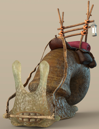 Riding Snail | Daz 3D