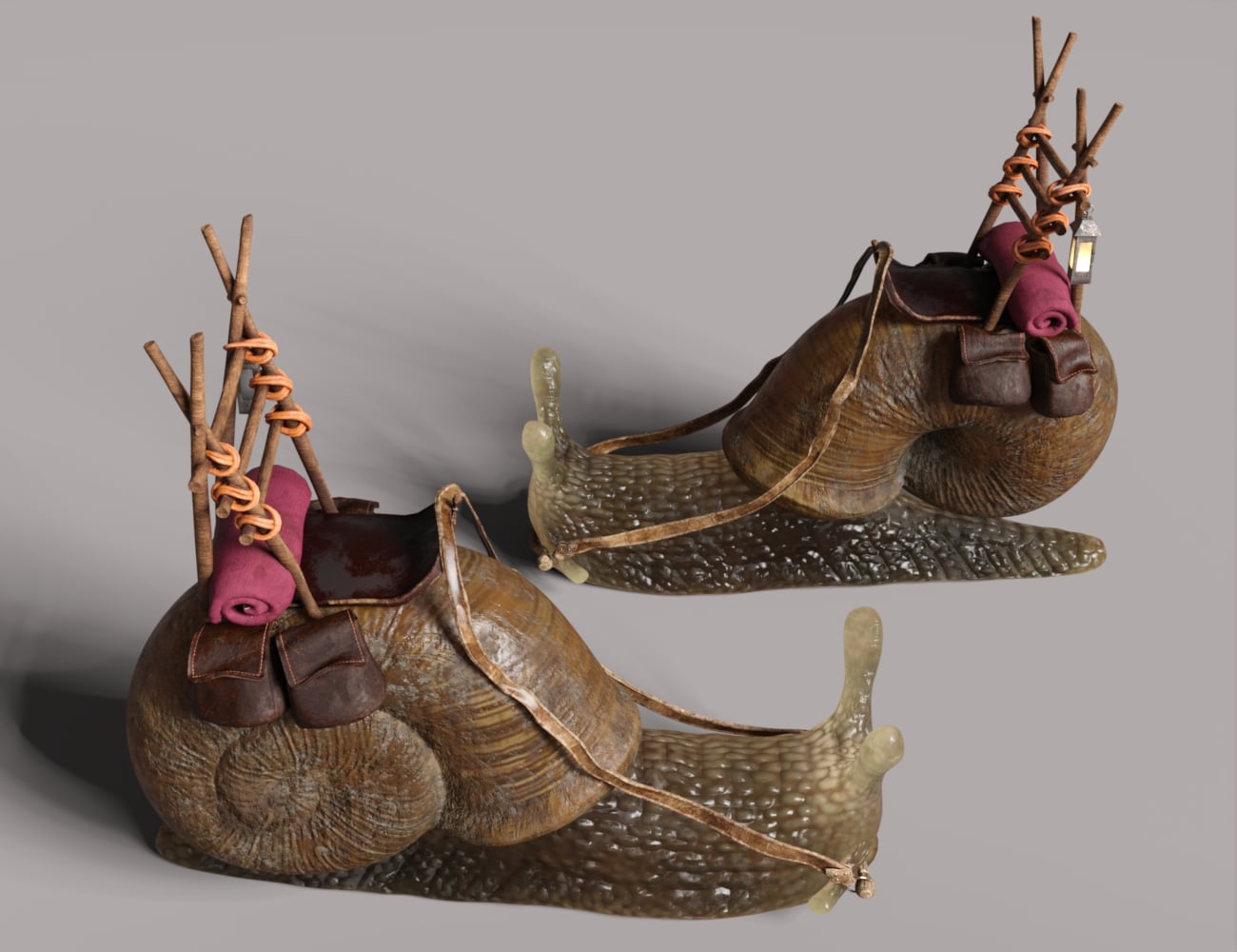 Riding Snail | Daz 3D