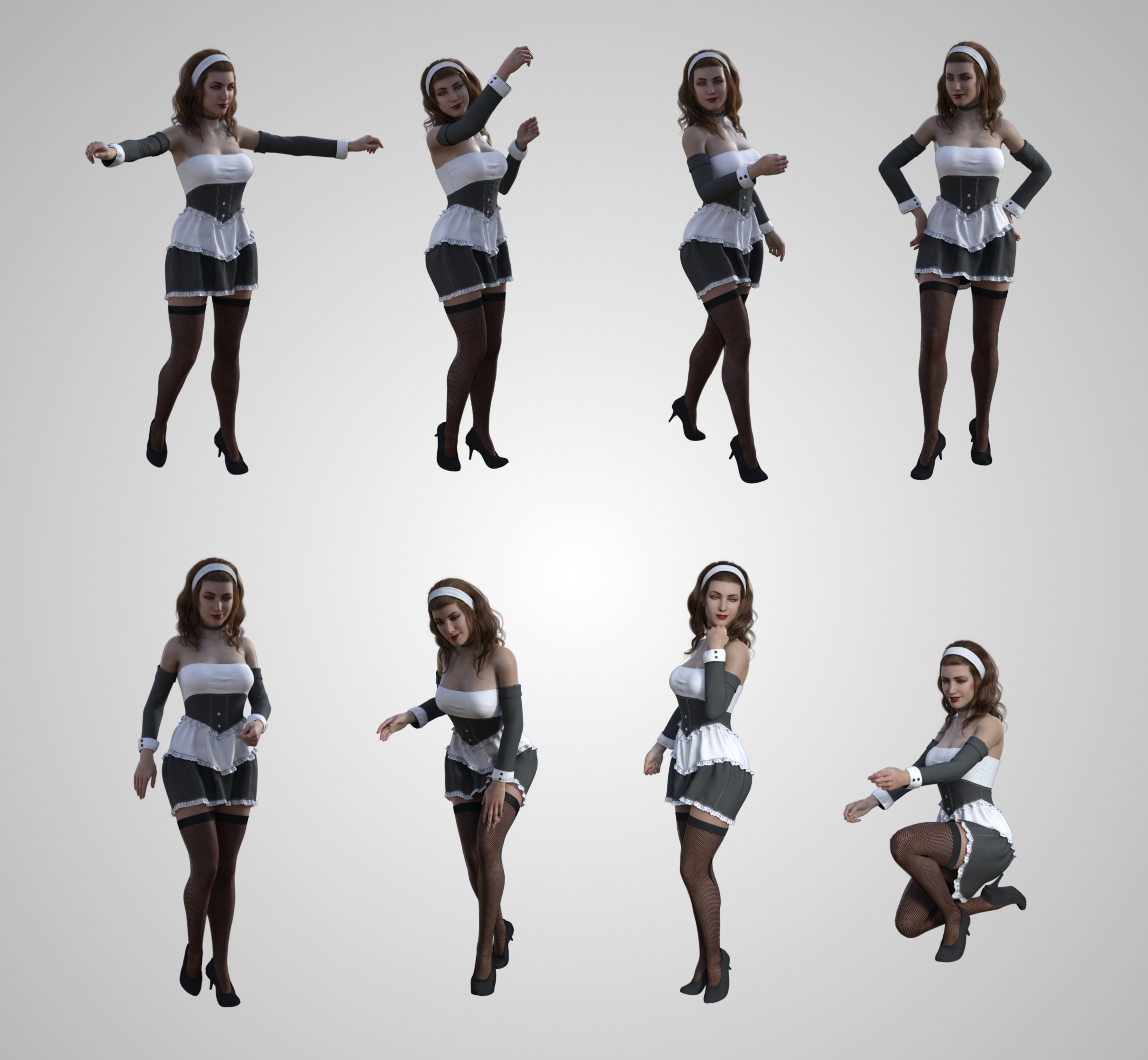 FG Fancy Living Poses for Genesis 8 Females | Daz 3D