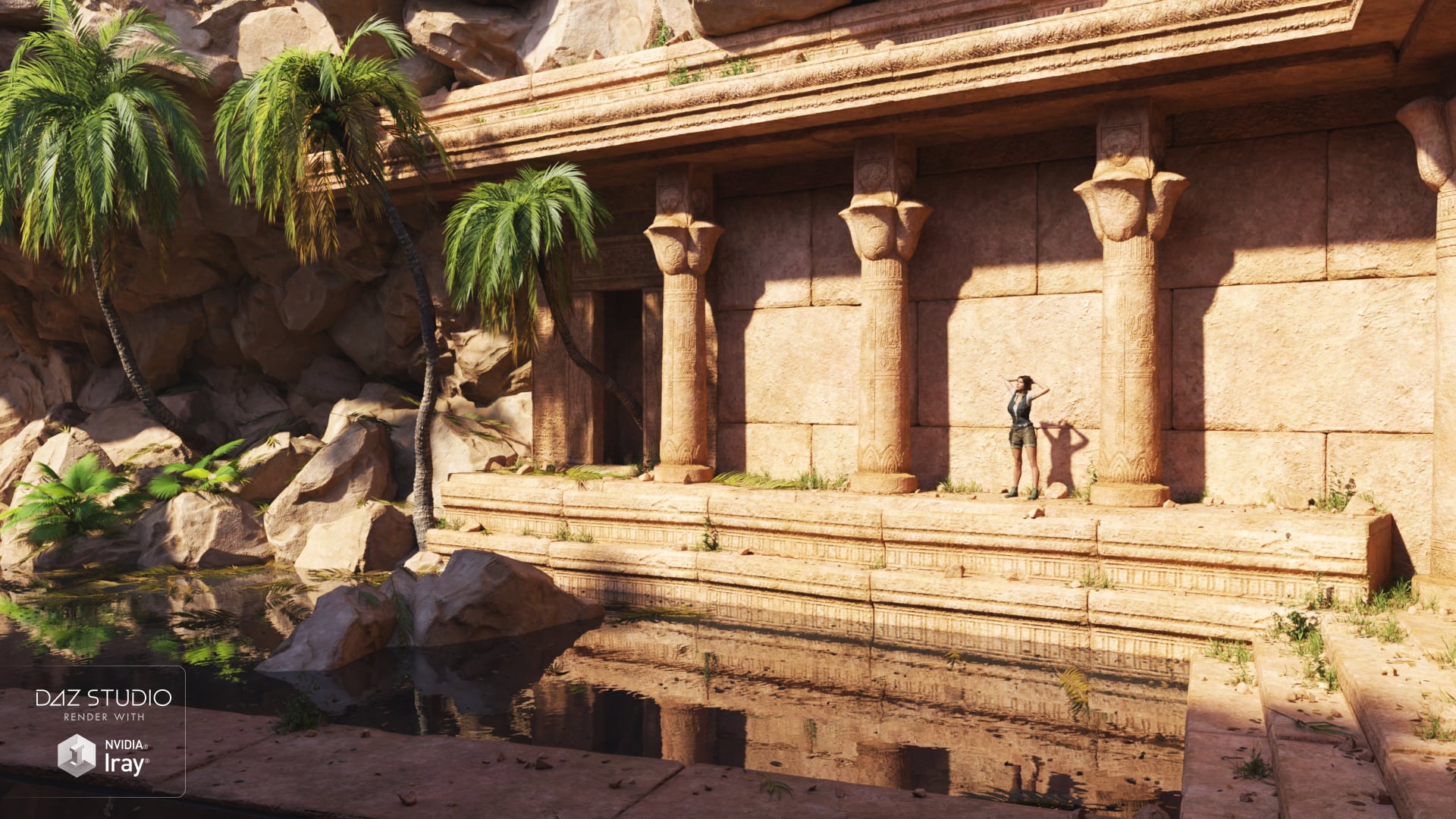 Secret of Egypt | Daz 3D