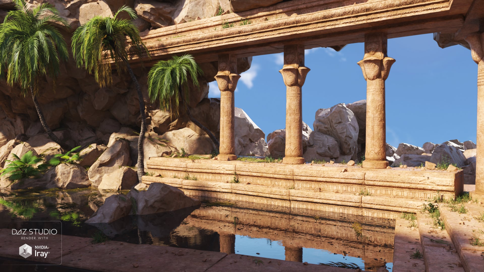 Secret of Egypt | Daz 3D