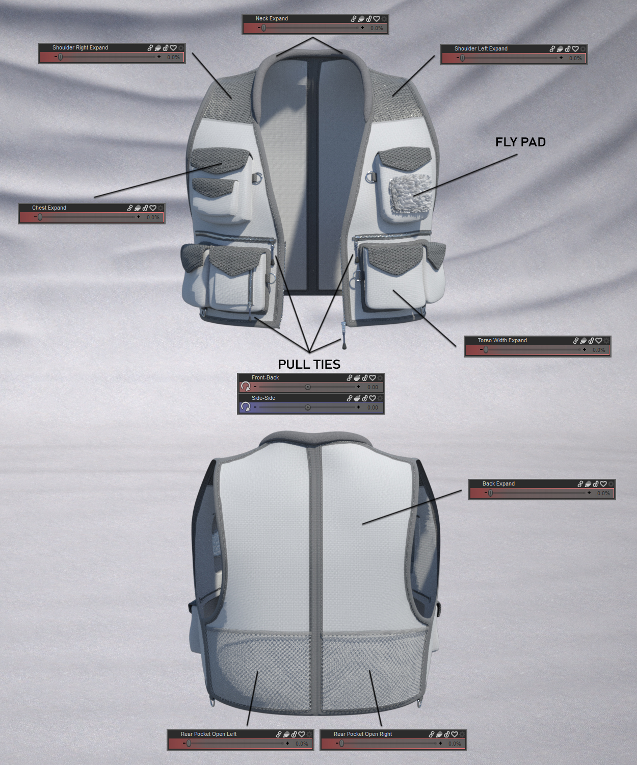 Angler Outfit for Genesis 8 Males | Daz 3D