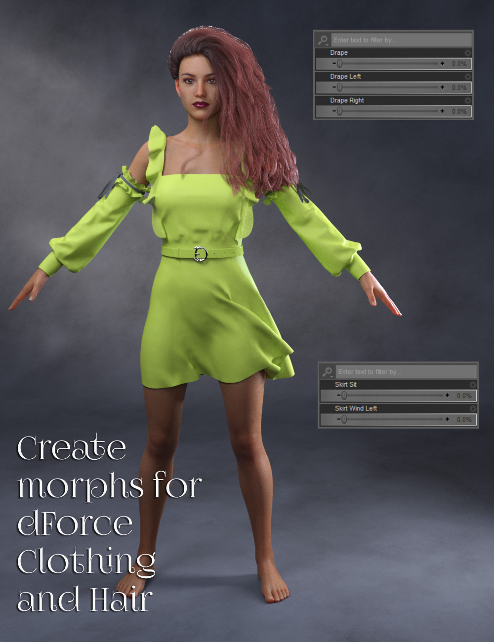 Dforce2morph Daz 3d