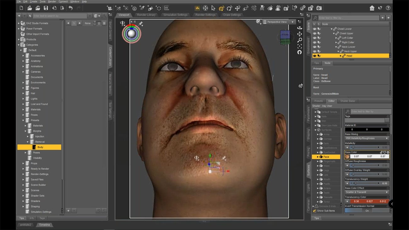 Making Faces ...and Realistic Bodies Too! | Daz 3D