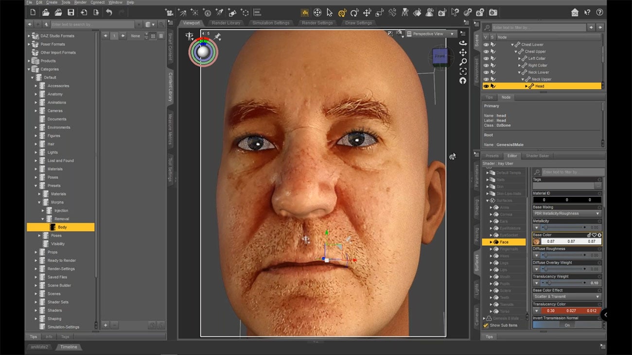 Making Faces ...and Realistic Bodies Too! | Daz 3D