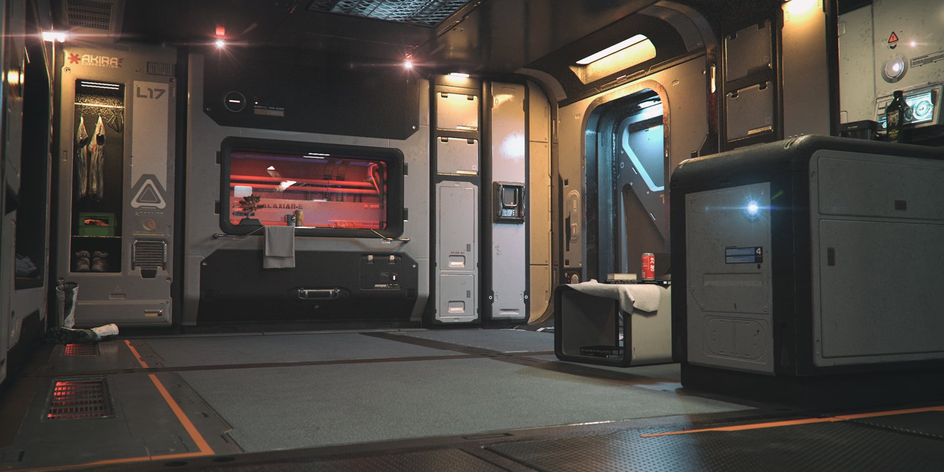 HAB - Sci-Fi Living Quarters | Daz 3D