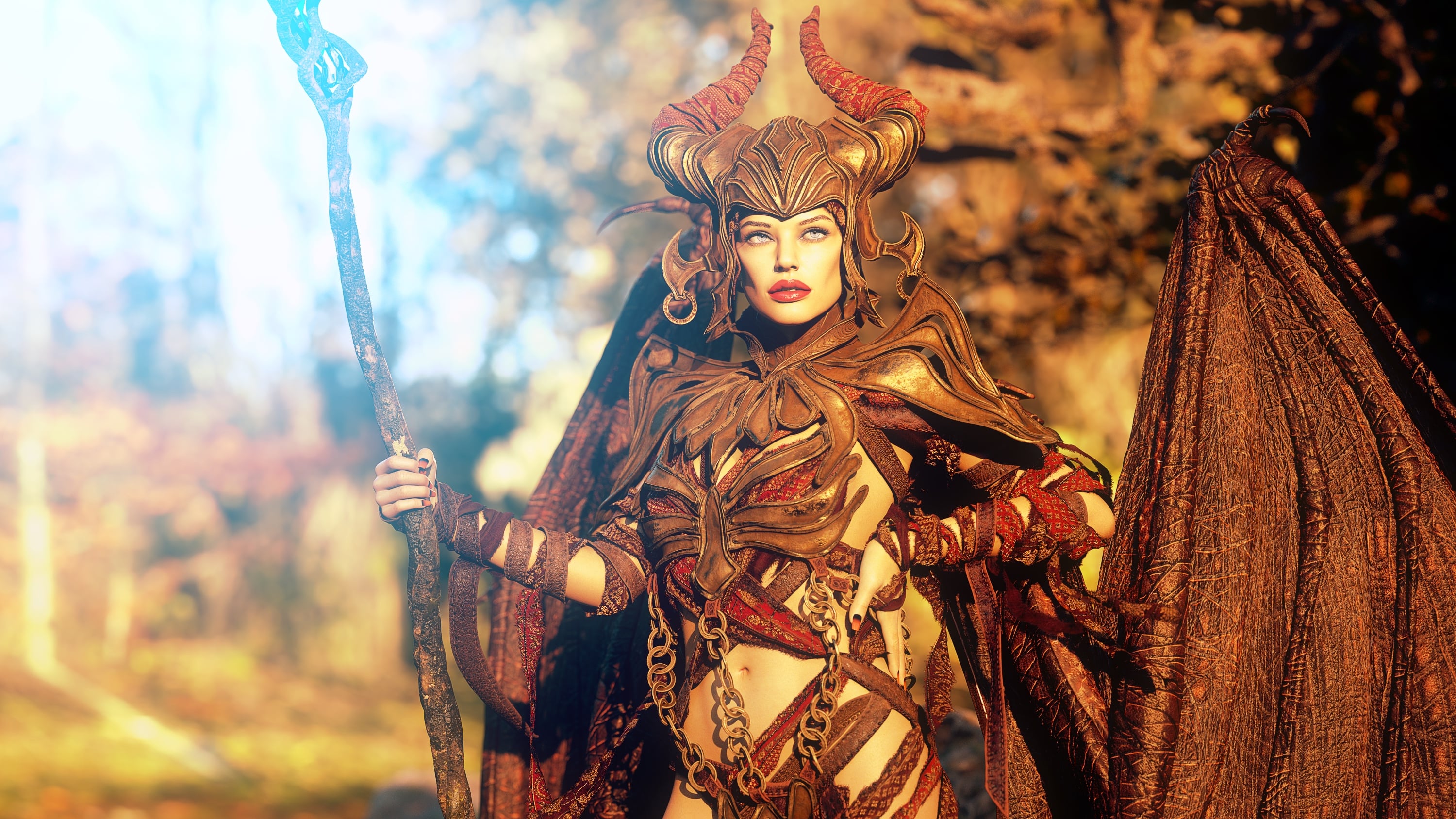 Black Magic Queen Bundle by Mousso and Linday | Daz 3D