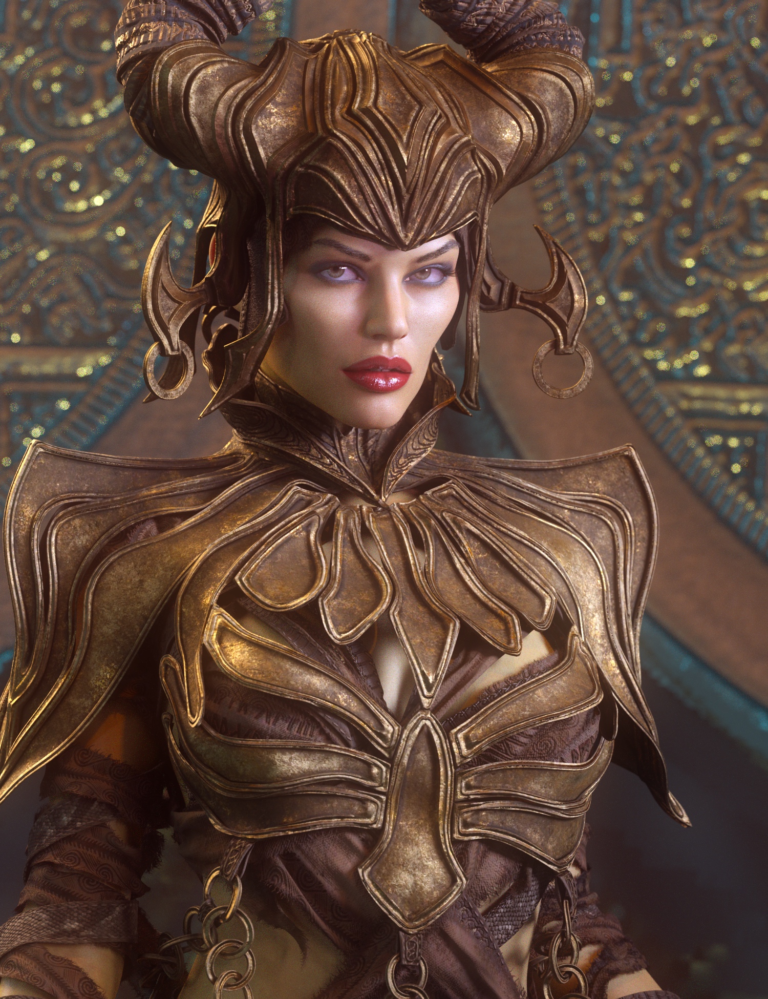 Black Magic Queen Bundle by Mousso and Linday | Daz 3D