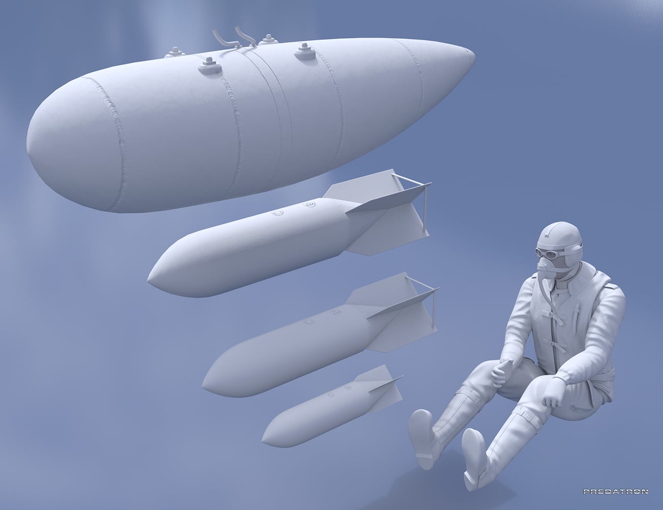FW190 Warplane | Daz 3D