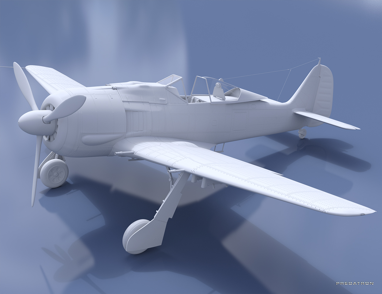 FW190 Warplane | Daz 3D