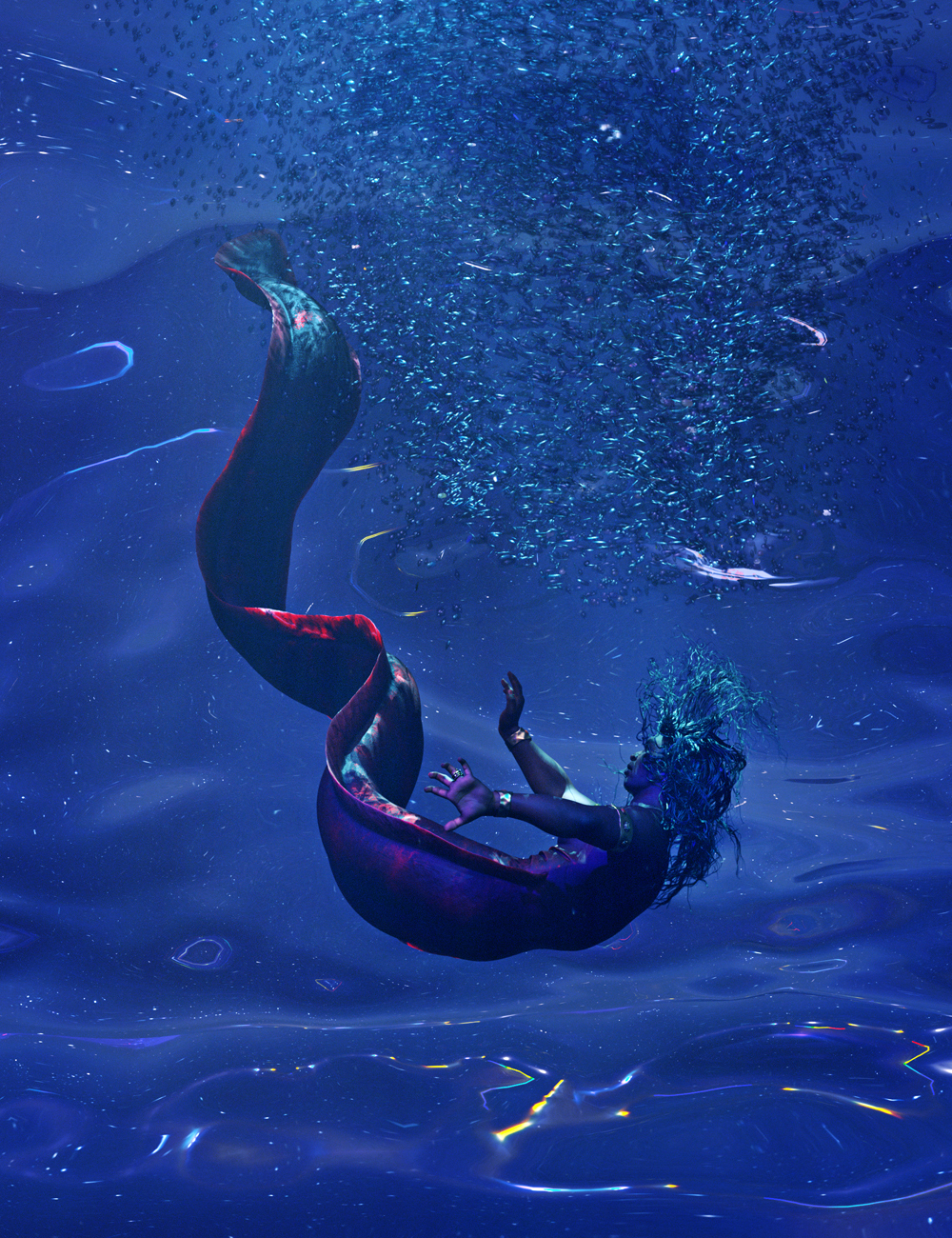 SBibb Cursed Merman Poses and Expressions for Zale 8.1 | Daz 3D