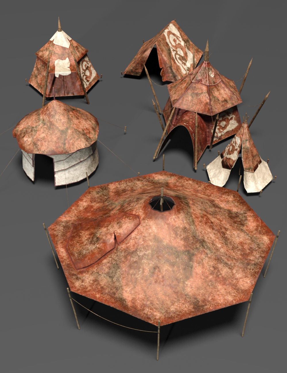 Fantasy Tent Textures | Daz 3D