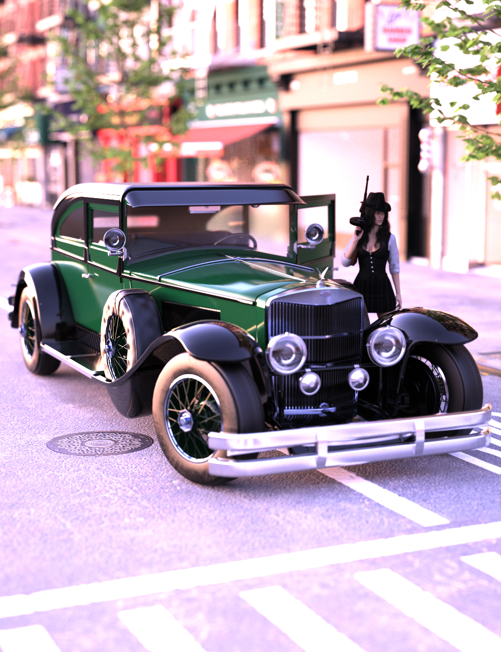 Gangster Car Daz 3D Gangster Car Daz 3D