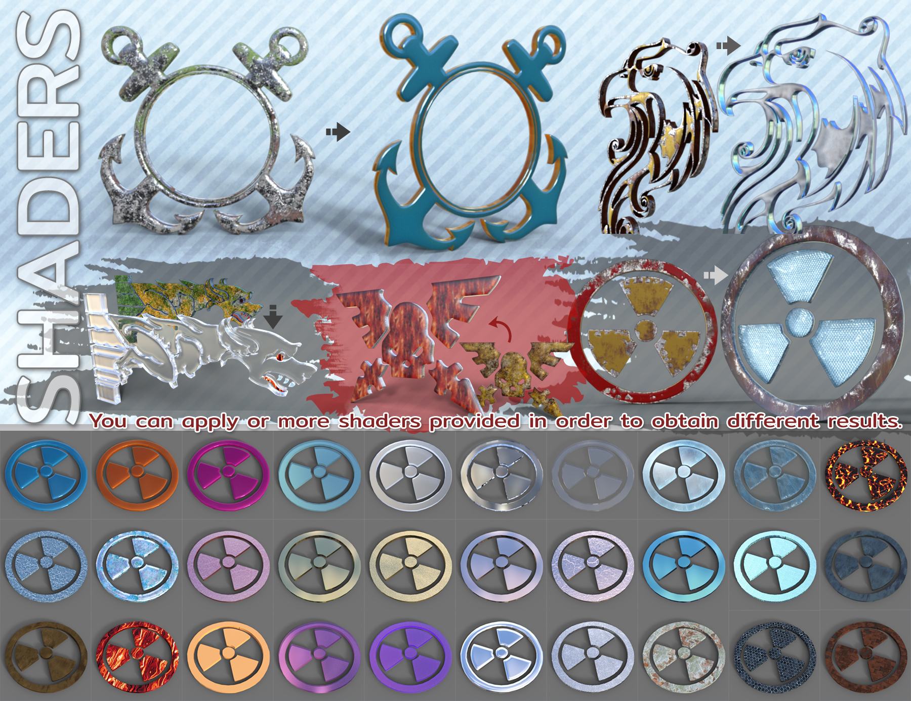 Signs, Shapes and Symbols for DAZ Studio | Daz 3D