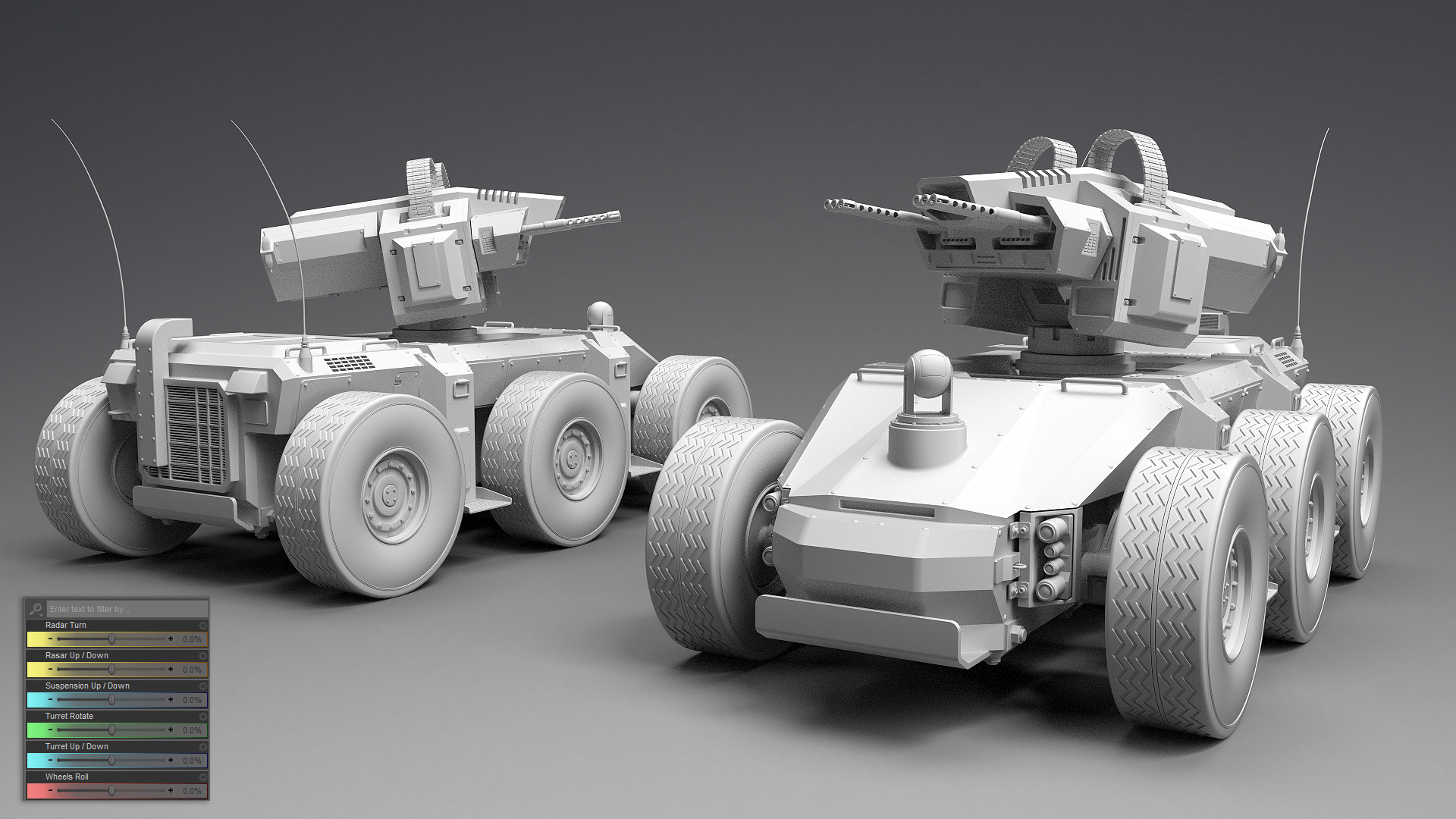 Infantry Fighting Vehicle | Daz 3D