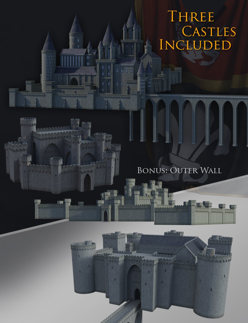 Castle Creator for Daz Studio | Daz 3D