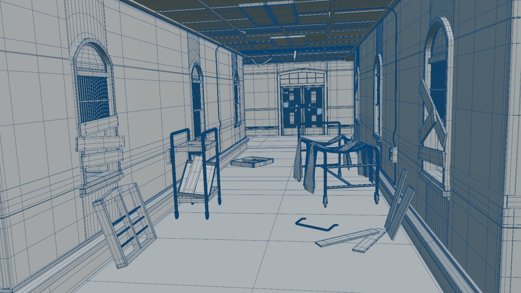 Abandoned Asylum | Daz 3D