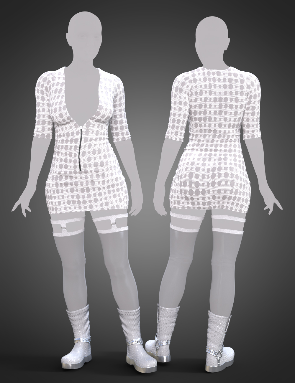 TEC2 Outfit Textures | Daz 3D