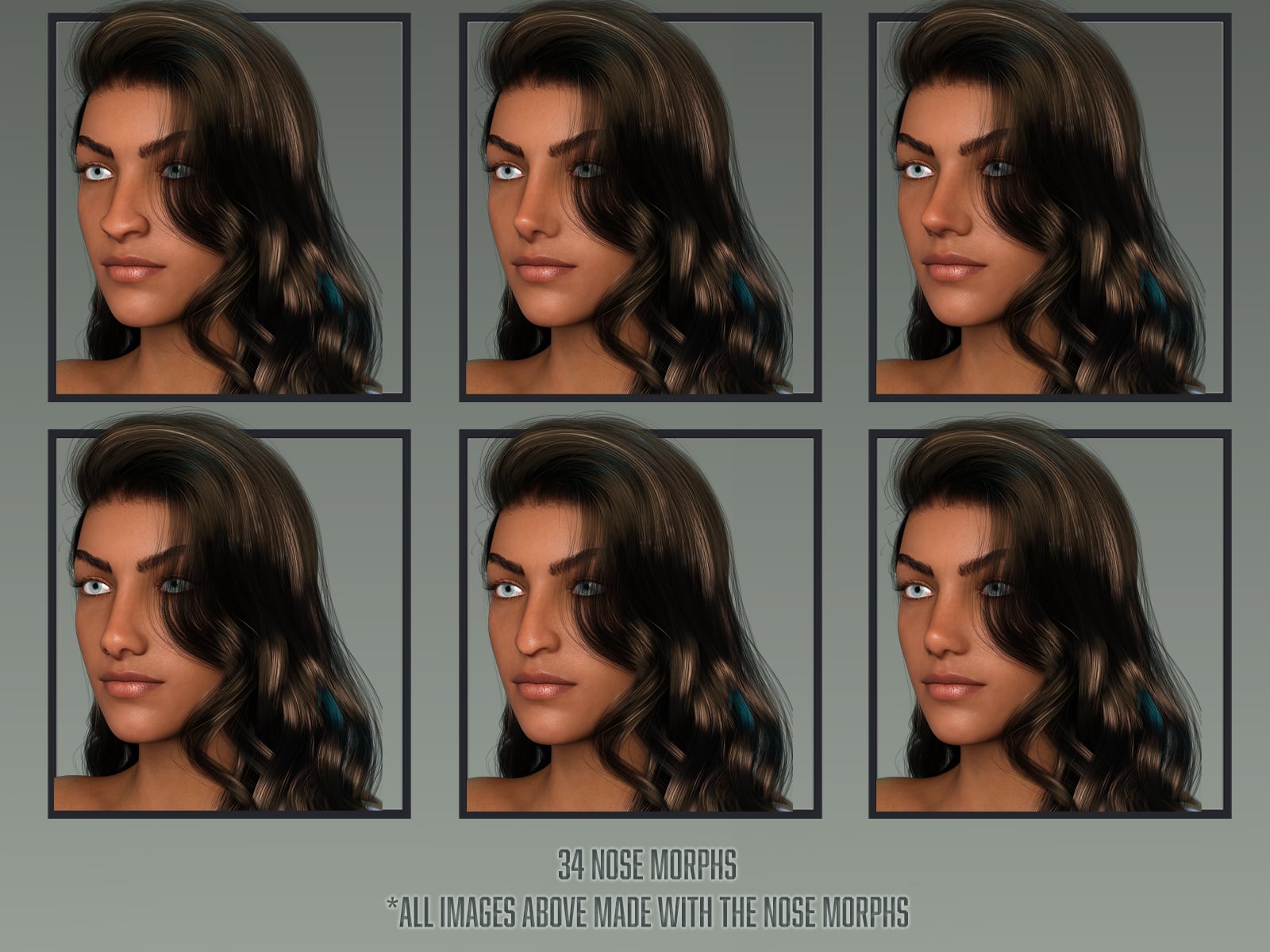Twizted Detailed Face Morphs for Genesis 8 and 8.1 Female | Daz 3D