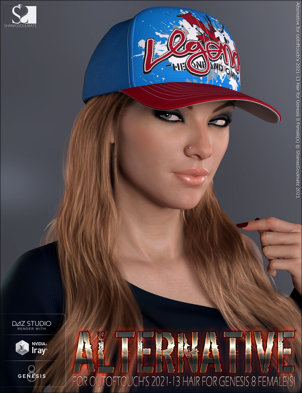 2021-13 Hair Alternative Textures | Daz 3D