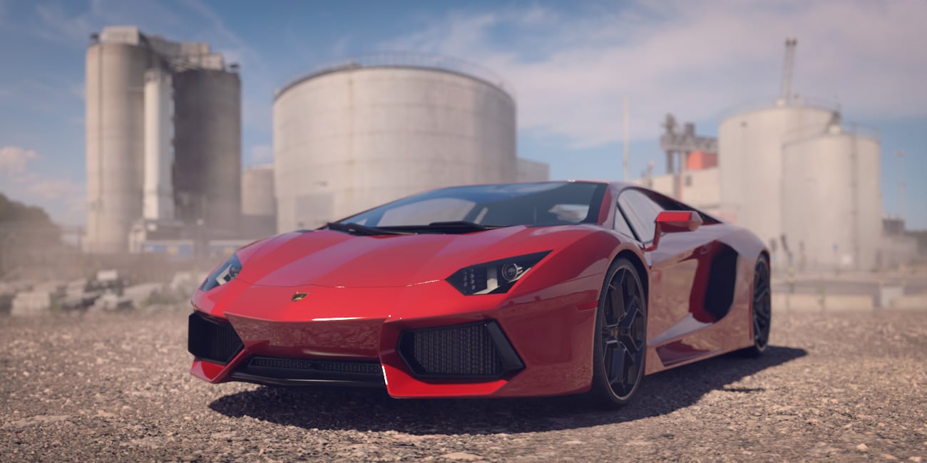 180 Degree Backgrounds - Industrial | Daz 3D