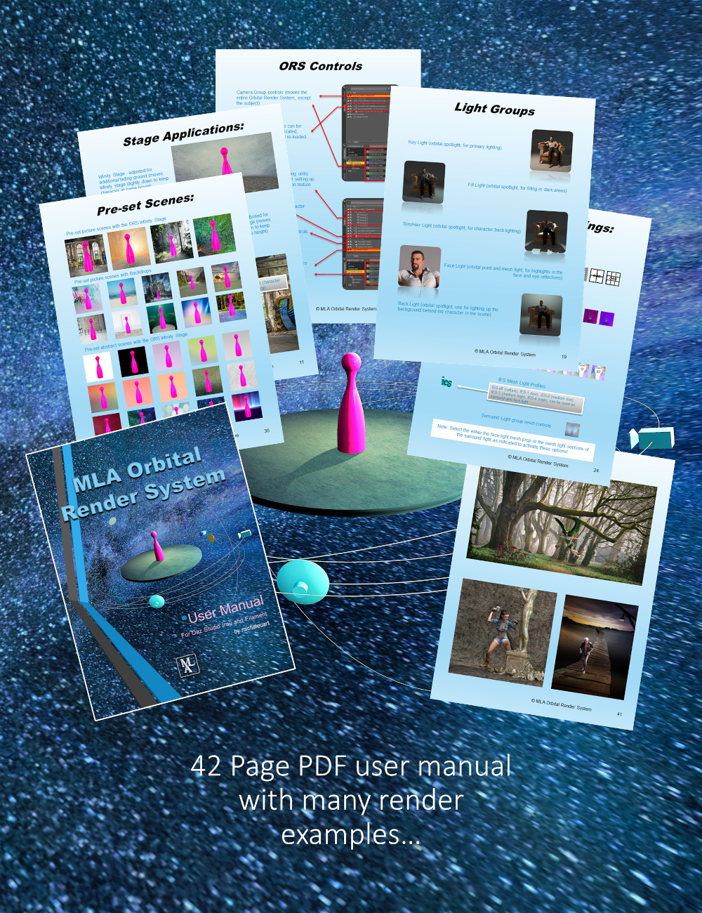 MLA Orbital Render System | Daz 3D