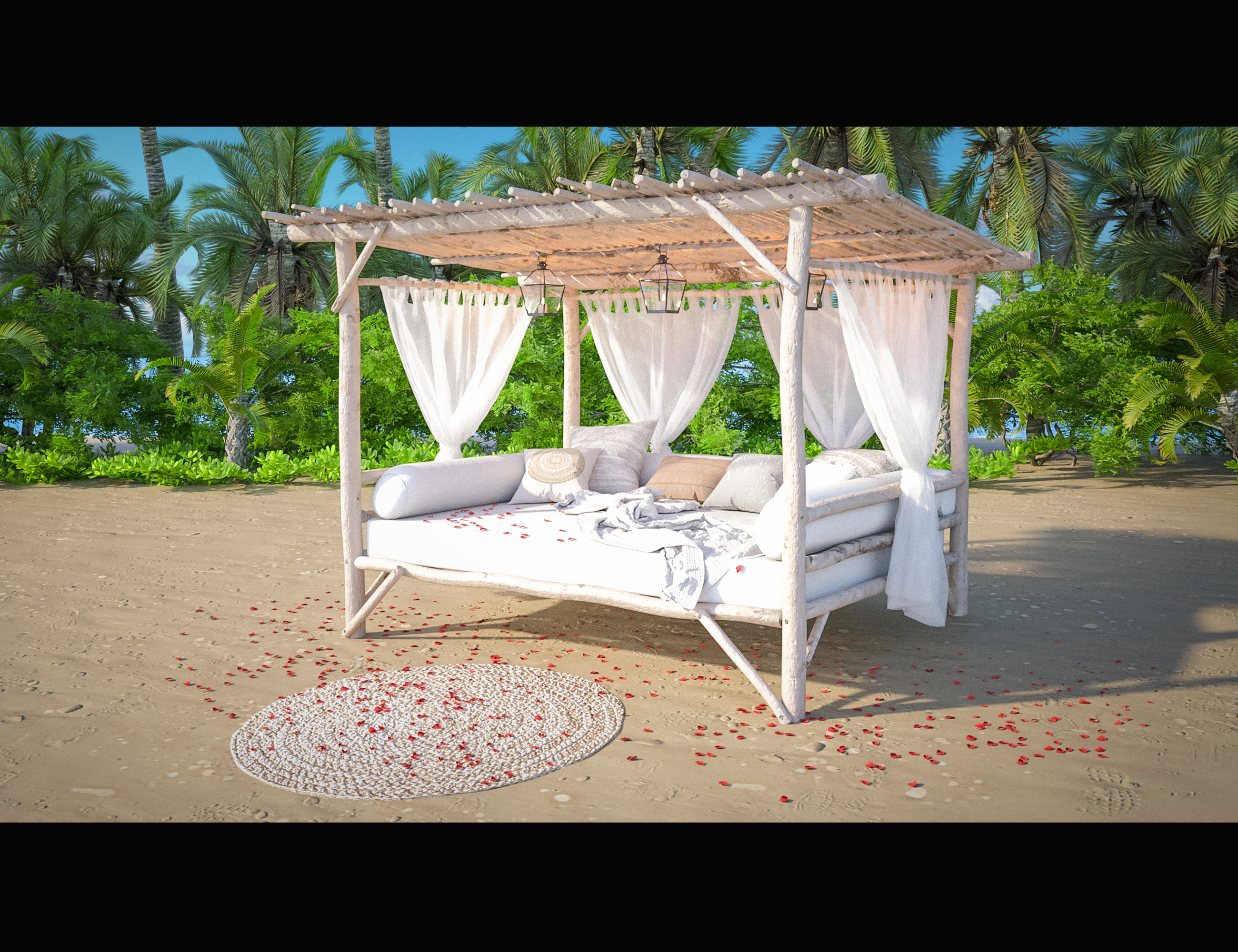 Glowing Beach Props | Daz 3D