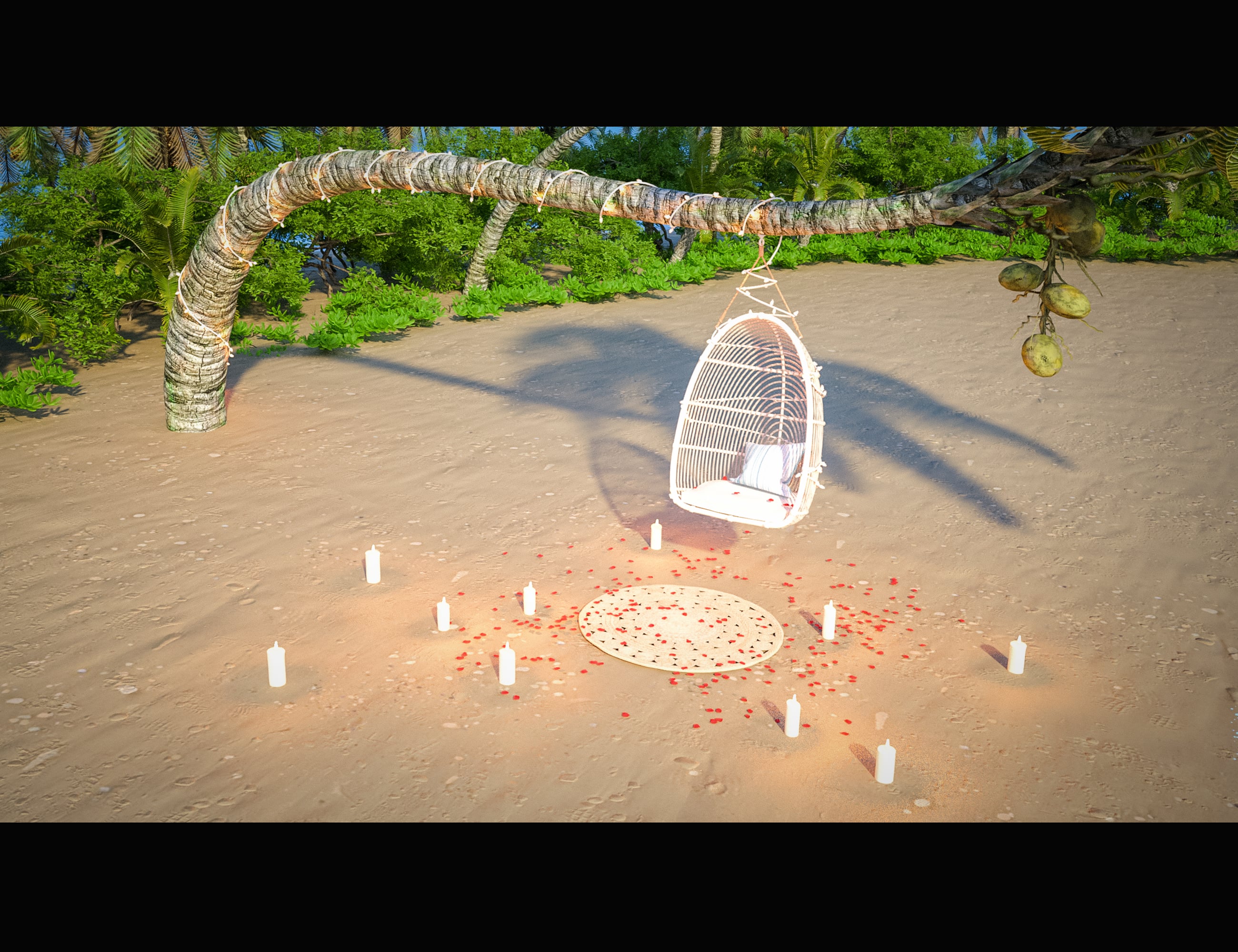 Glowing Beach Props | Daz 3D