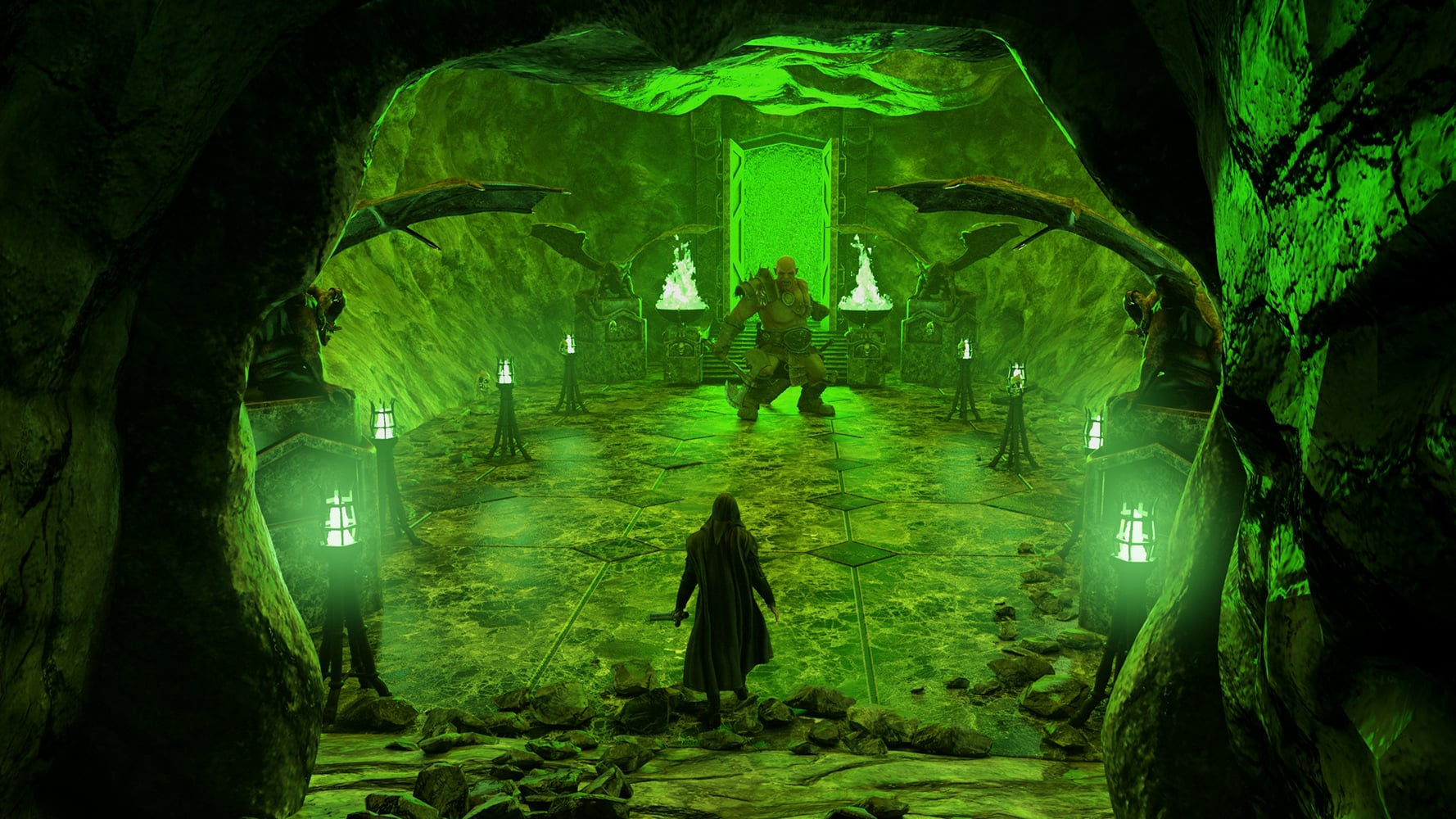 Demone Hall 2.0 | Daz 3D