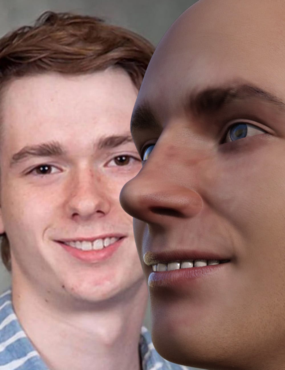 HeadShop - Schnoz Add-On | Daz 3D