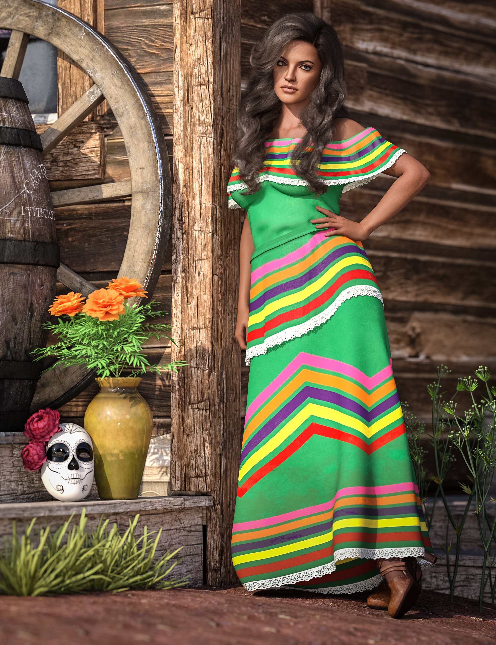 Rosa Maria 8.1 | Daz 3D