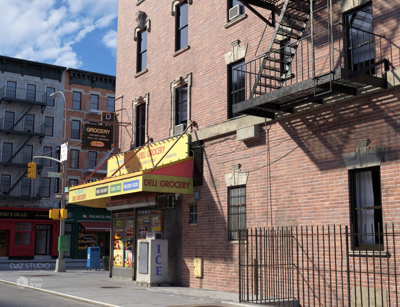 New York Bodega Liquor Store | Daz 3D