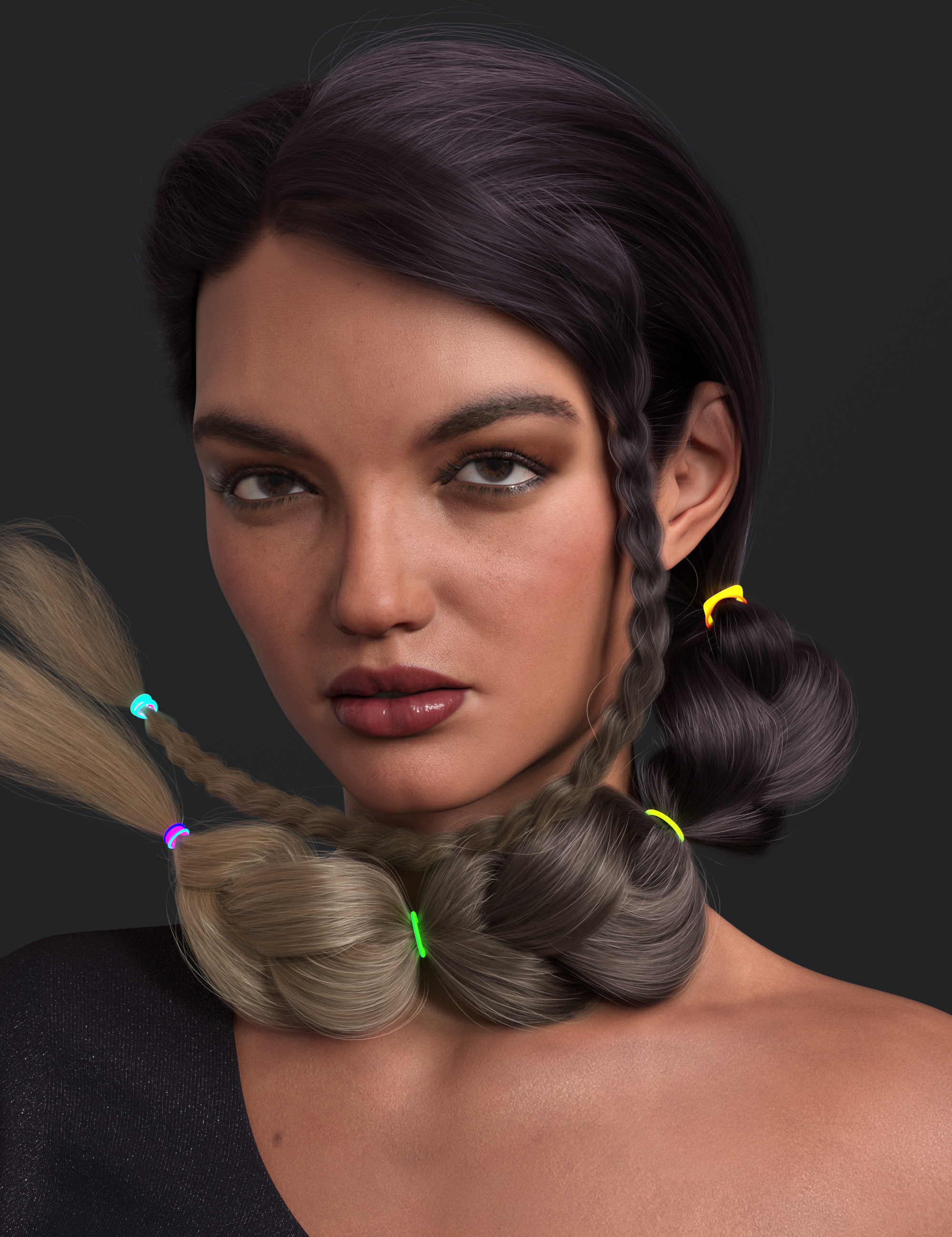 2021-14 Hair for Genesis 8 and 8.1 Females | Daz 3D