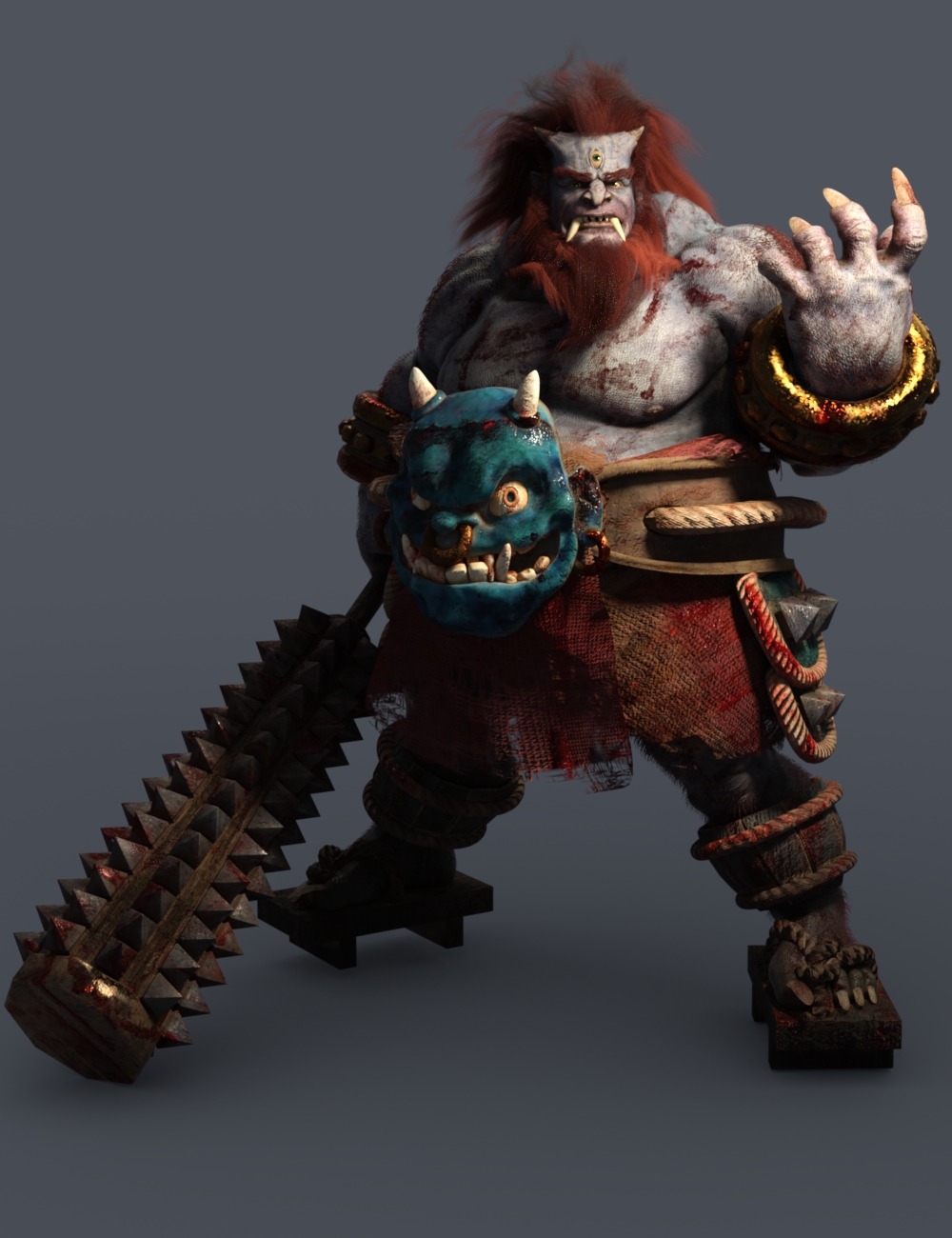 Oni Warrior Bundle | Daz 3D