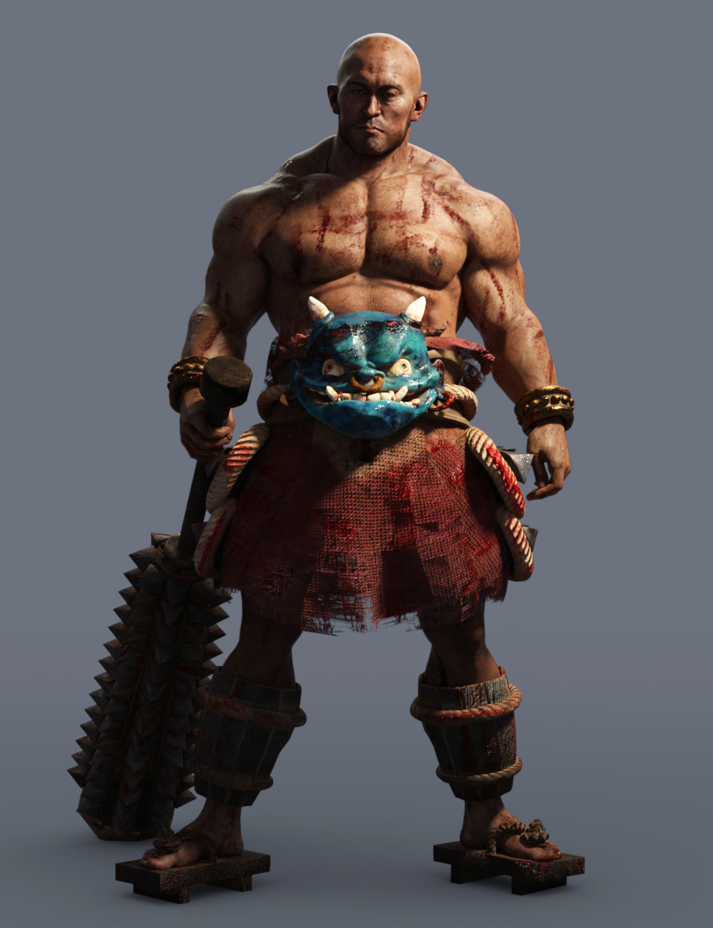 Oni Warrior Bundle | Daz 3D