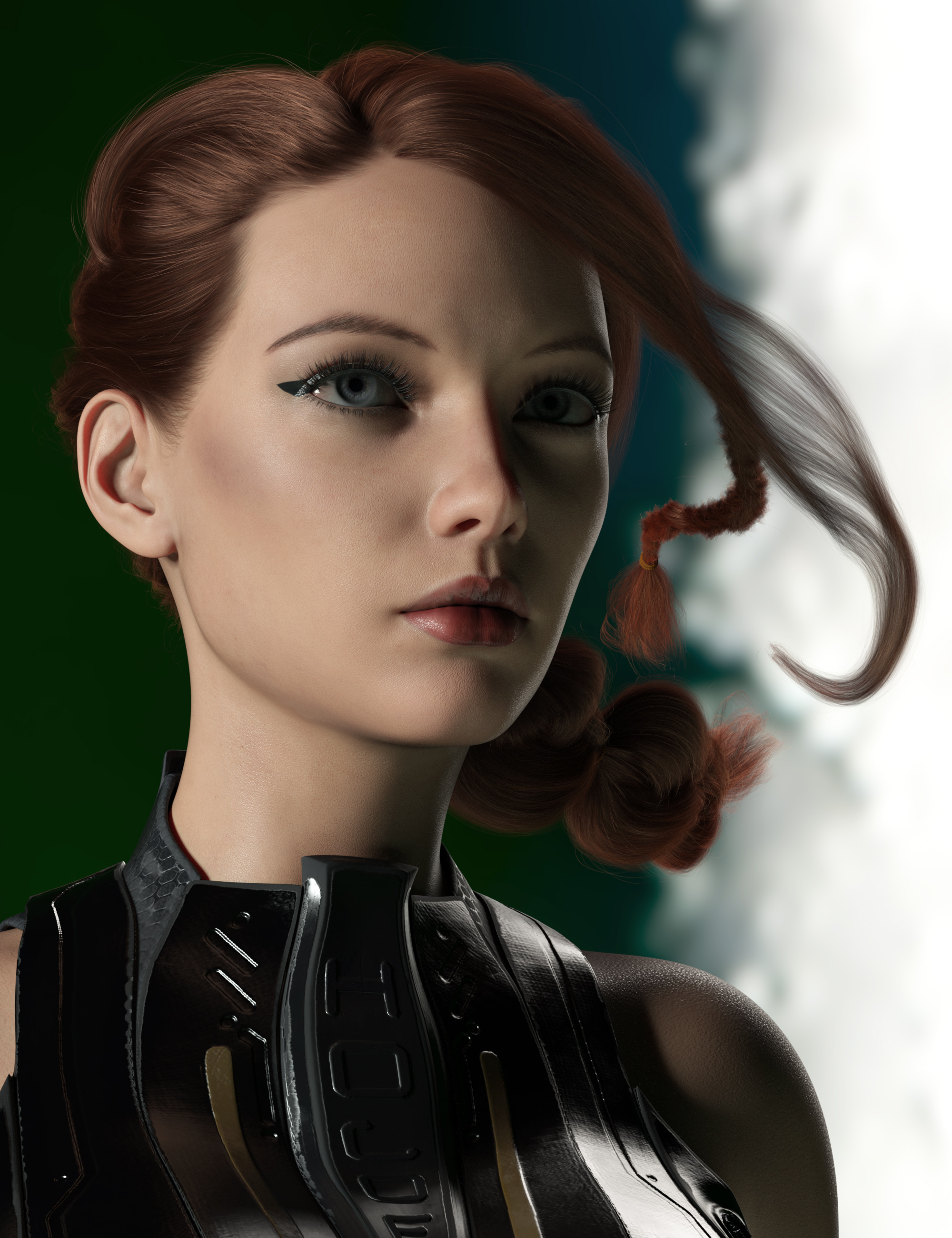 RY Xara Character, Hair, and Render Bundle | Daz 3D