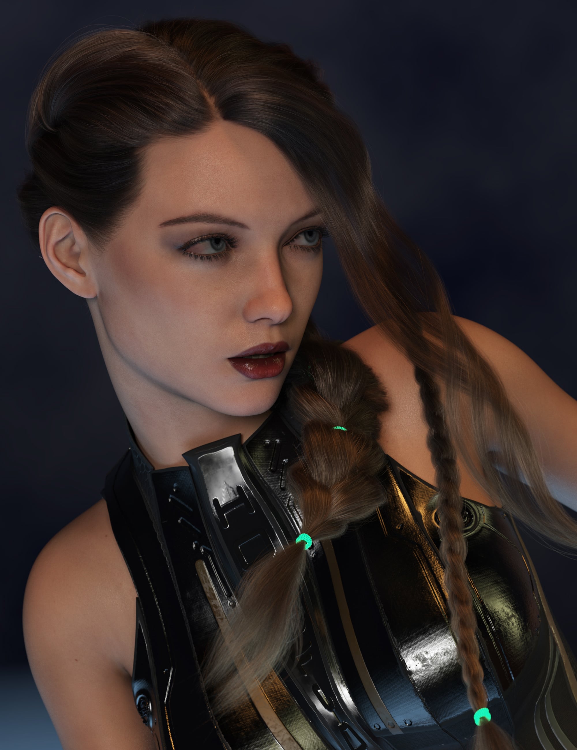 RY Xara Character, Hair, and Render Bundle | Daz 3D