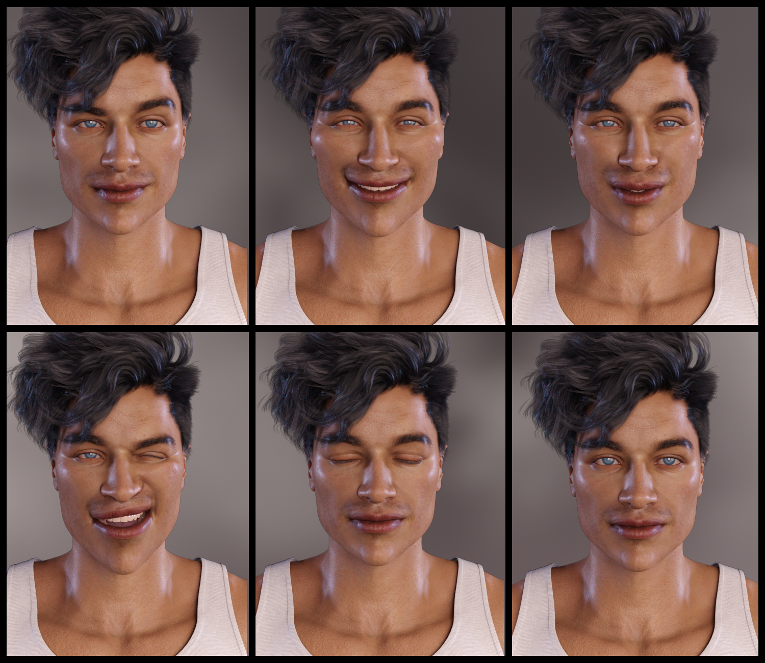 Just Handsome Poses for Genesis 8.1 Males | Daz 3D