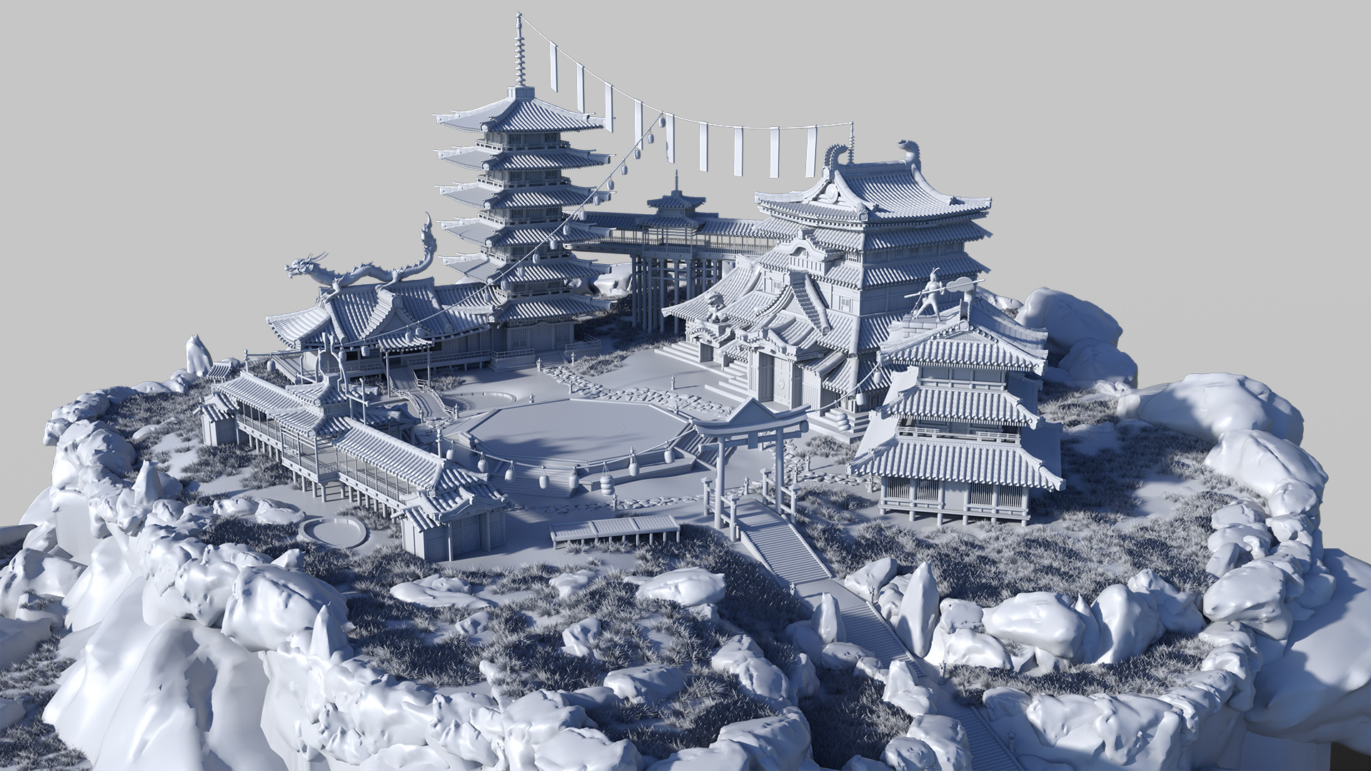 Samurai Arena | Daz 3D