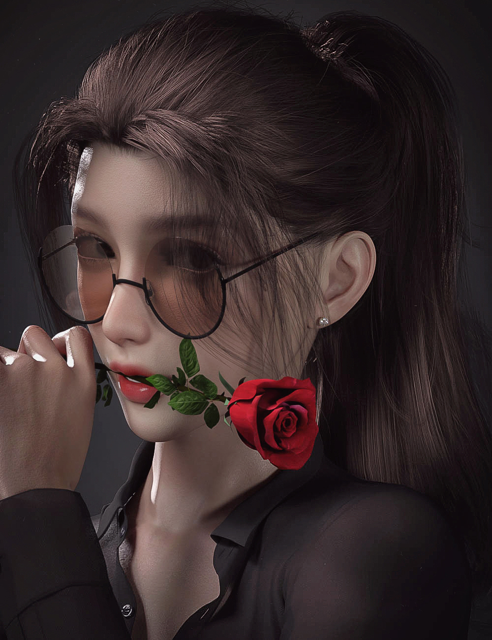 Hotba Hair for Genesis 8 and 8.1 Females | Daz 3D