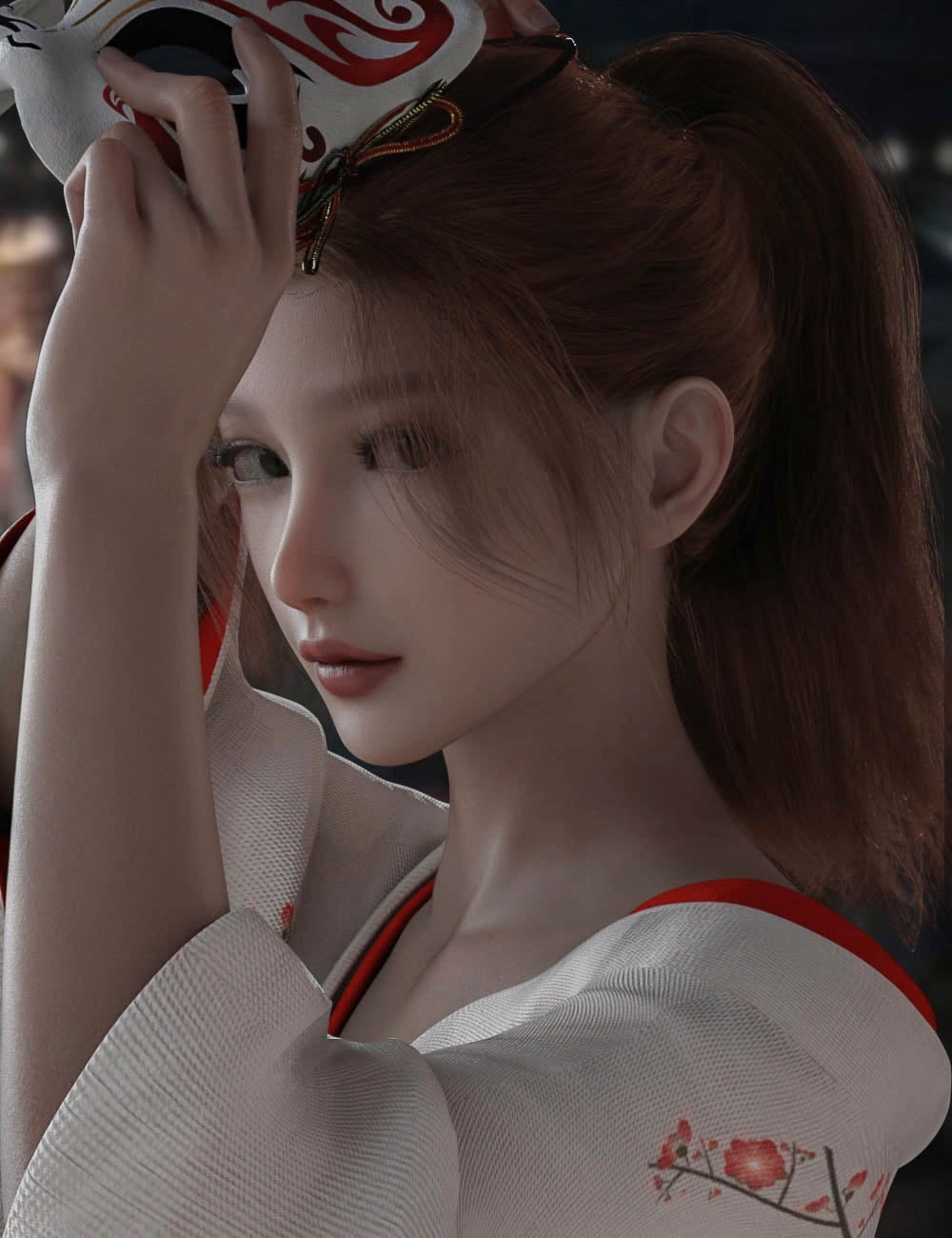 Hotba Hair for Genesis 8 and 8.1 Females | Daz 3D