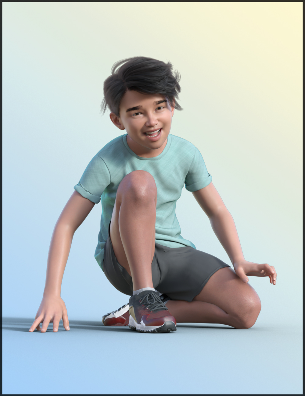 Play Poses for Kayden 8.1 and Genesis 8.1 Males | Daz 3D