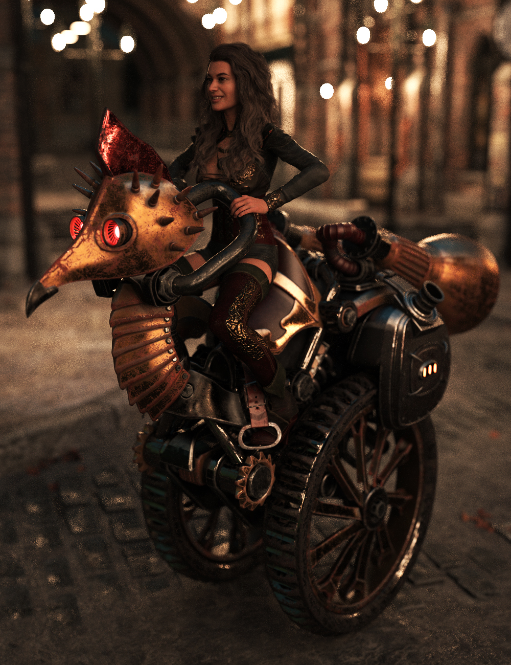 Steampunk Traveler Bundle | Daz 3D