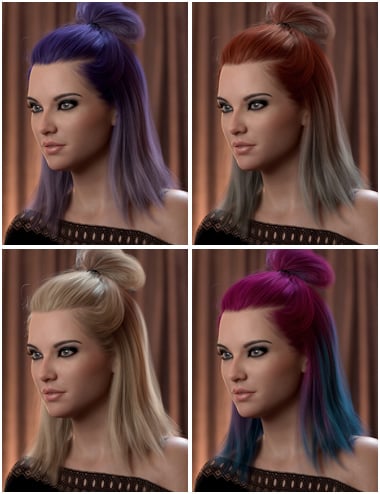 2021-15 Hair Texture Expansion | Daz 3D