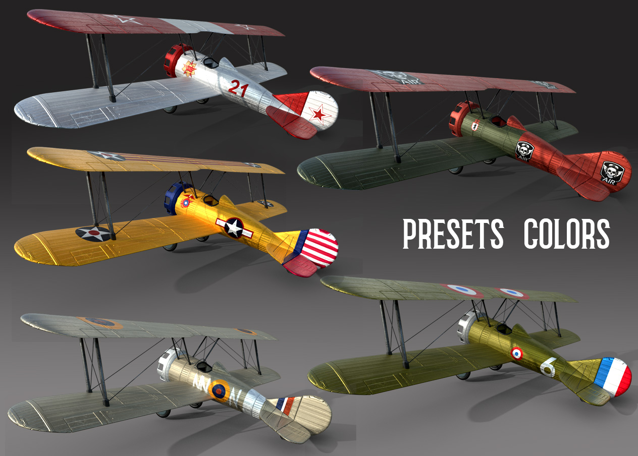 Aircraft Hangar | Daz 3D