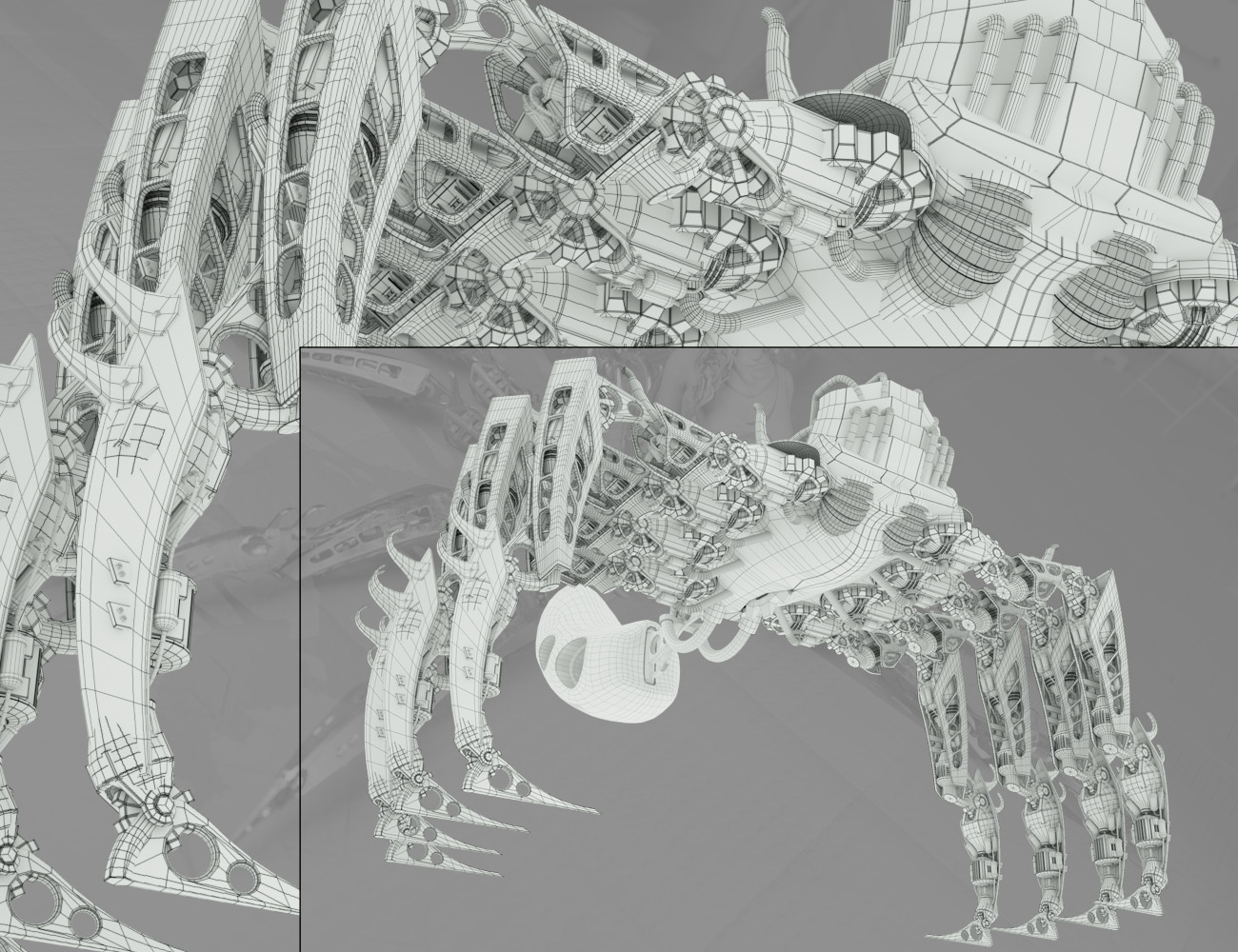 Spider Mech for Genesis 8 and 8.1 Male | Daz 3D