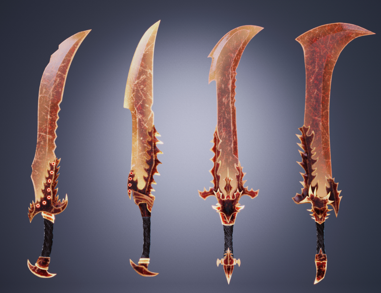 Crimson Blades for Genesis 8 and 8.1 Females | Daz 3D