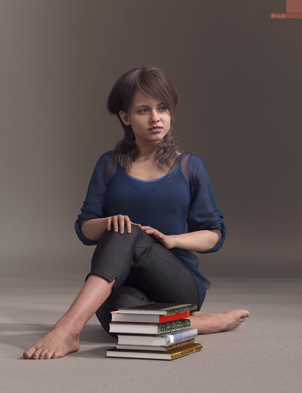 Billie HD with HD Expression for Genesis 8.1 Female | Daz 3D