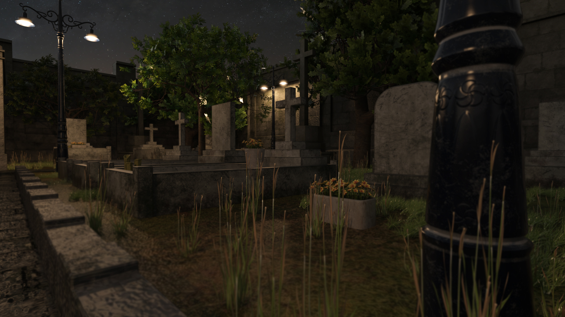 Yolola Graveyard | Daz 3D