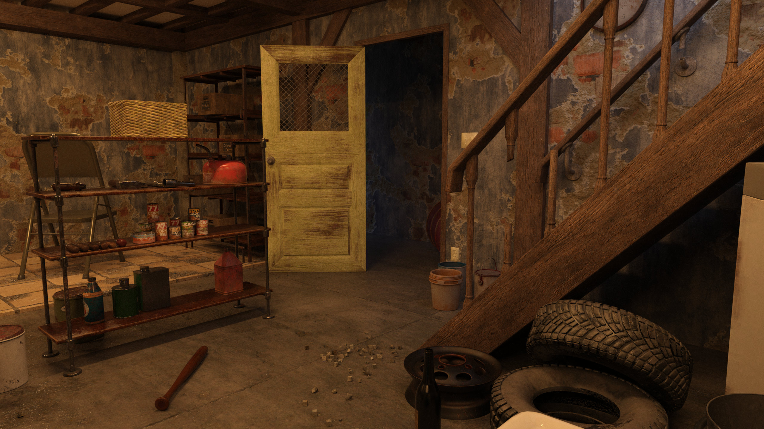 FG Brick Basement | Daz 3D